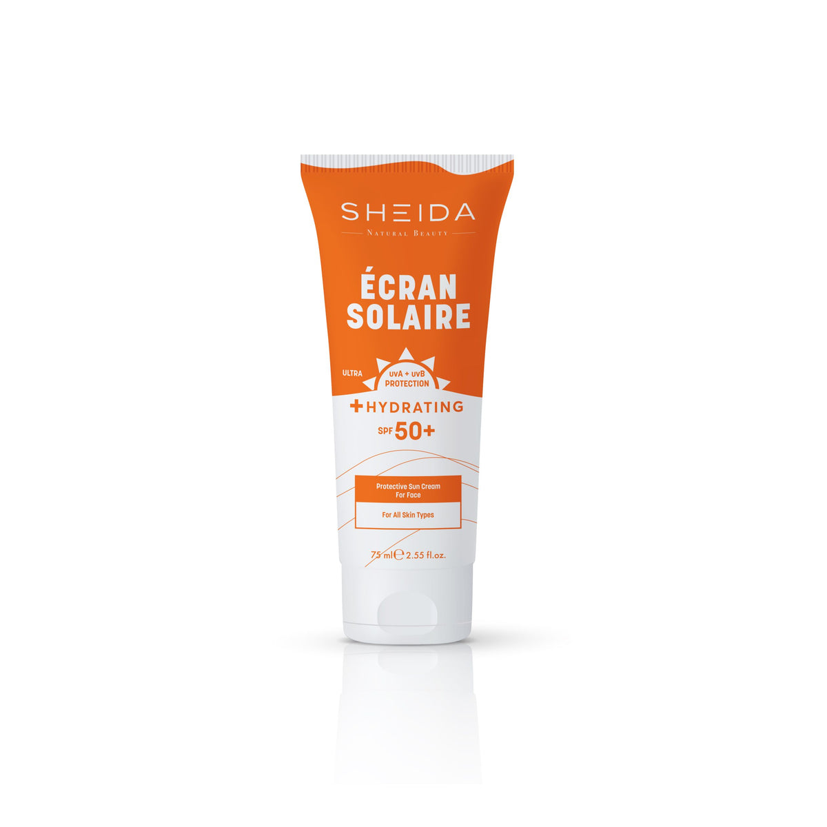 Ecran Solaire Protective Sun Cream SPF 50+ For Face – Sheida South Africa